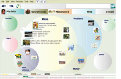 Venn diagram approach for query building