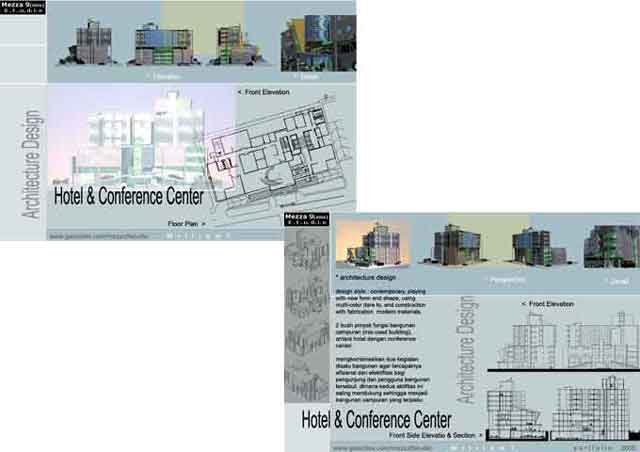 Portfolio Design A4 Paper Size For Architecture Design