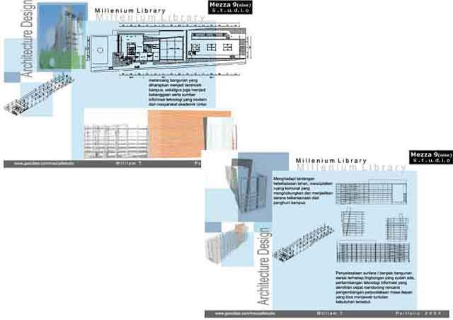 Portfolio Design A4 Paper Size For Architecture Design