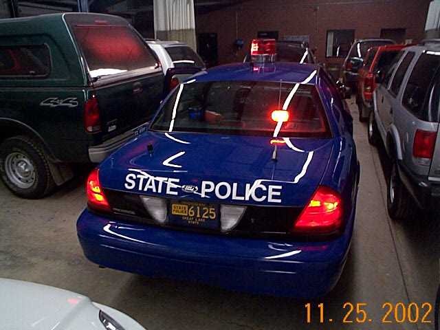 The Michigan State Police Car - Additional Lighting