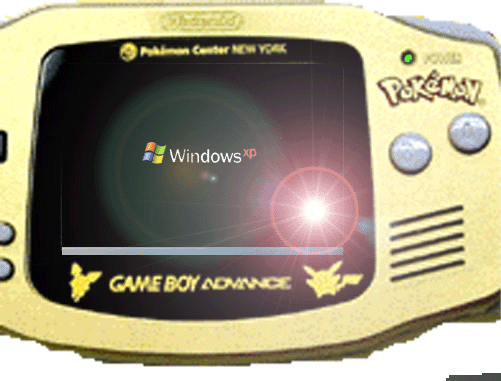 Windows Xp on Gameboy Advance